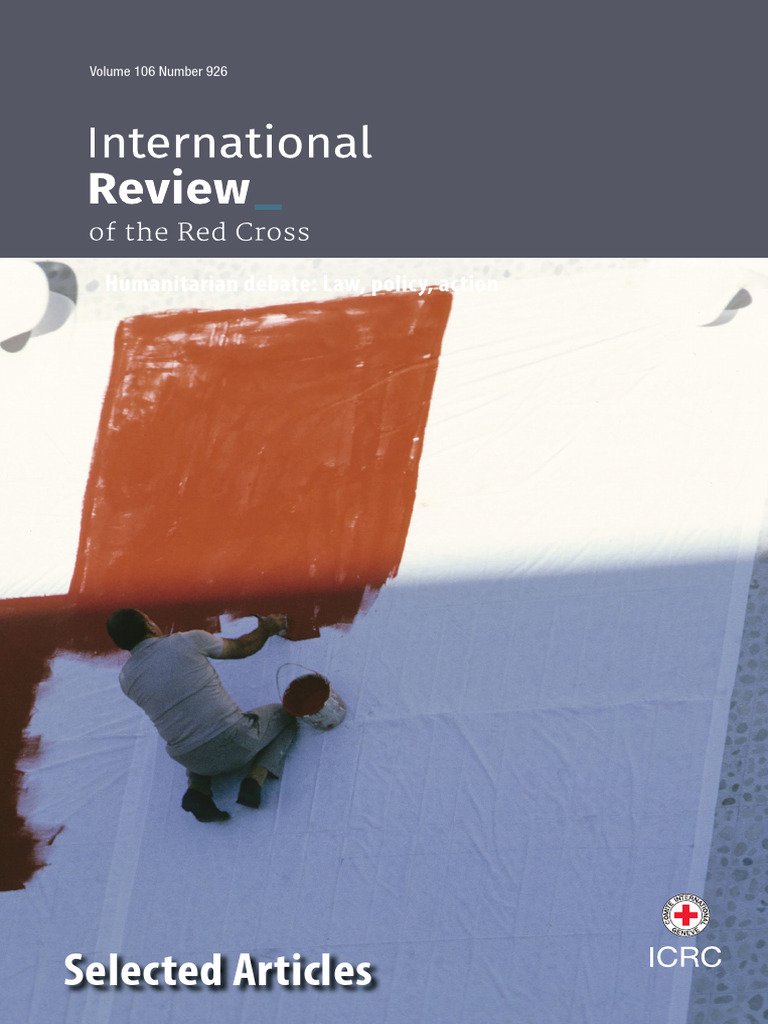Selected Articles International Review of The Red Cross No 926 | PDF ...