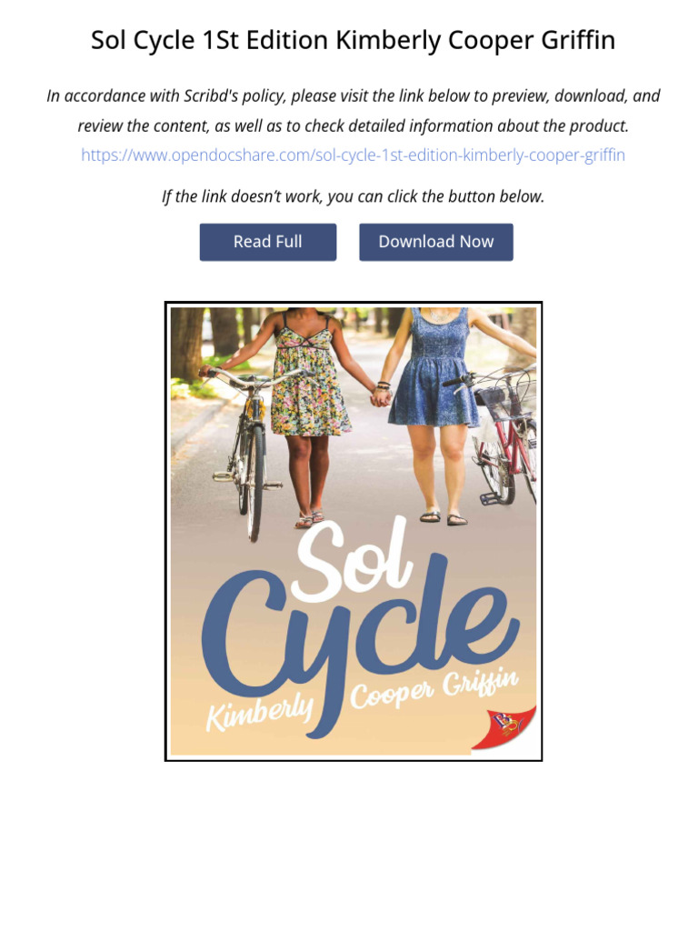 Sol Cycle 1st Edition Kimberly Cooper Griffin | PDF