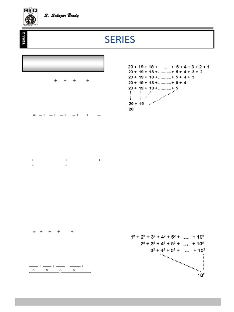 Series 2 - Pre - 10725 | PDF