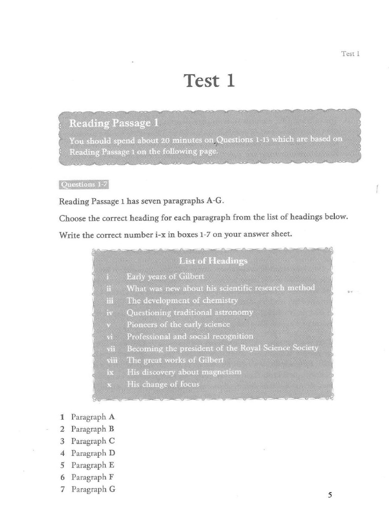 Ielts Reading 2007 2011.Jpg | PDF