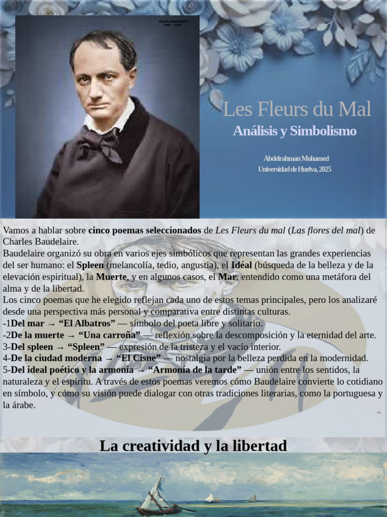 Abdelrahman Les Fleurs Du Mal | PDF | Les Fleurs Du Mal | Charles ...