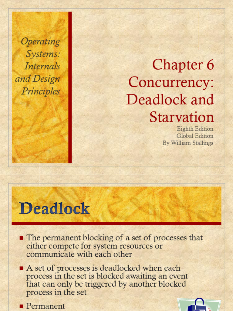 CH06 - Concurrency Deadlock and Starvation | PDF | Integer (Computer ...