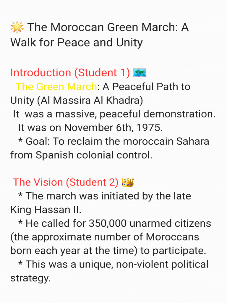 Green March | PDF