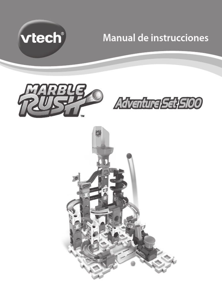 VTech Manual de Instrucciones Marble Rush Adventure Set S100 503649 | PDF