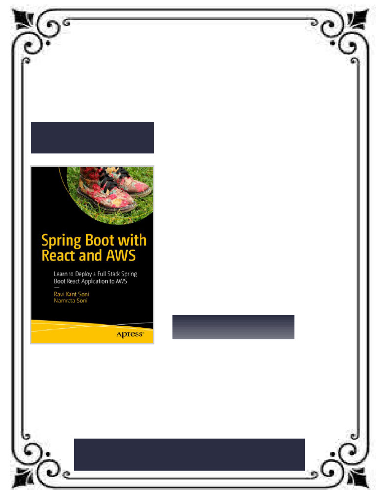 Spring Boot with React and AWS: Learn to Deploy a Full Stack Spring ...