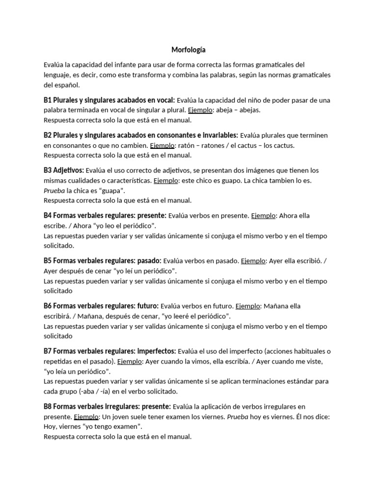 Resúmen BLOC | PDF | Verbo | Oración (Lingüística)