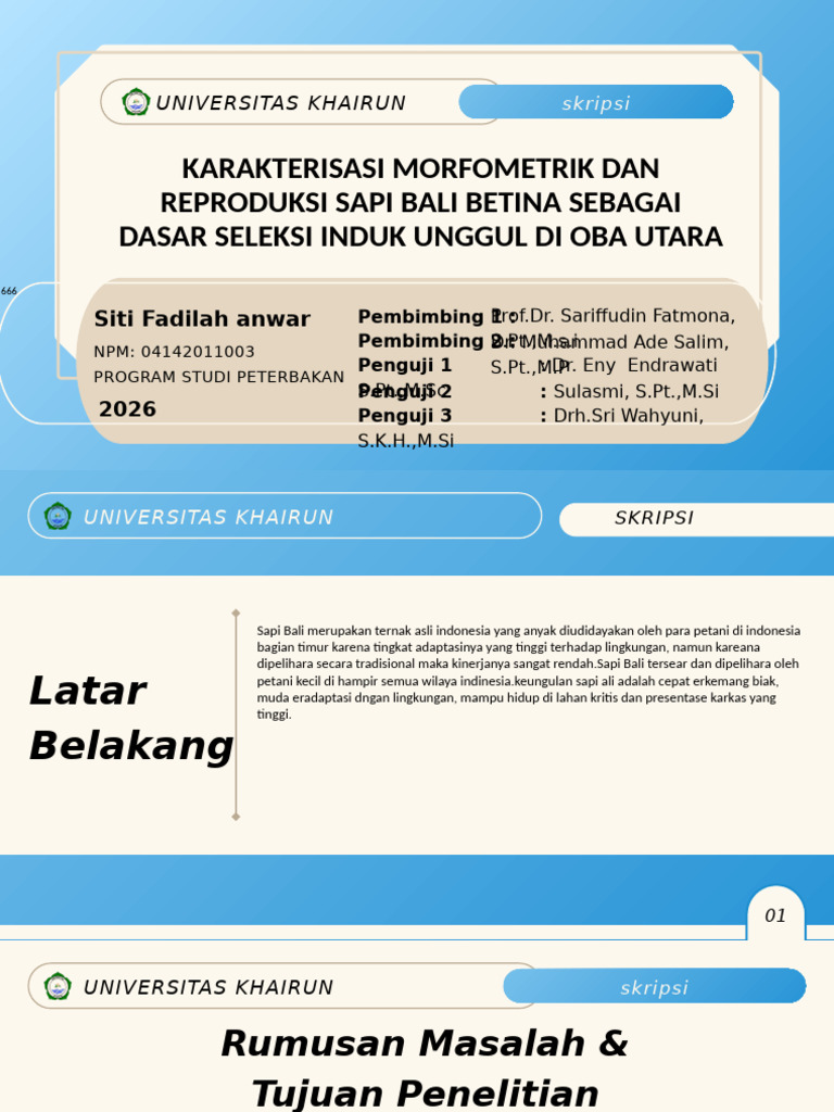 Ppt Skripsi Siti Fadilah | PDF