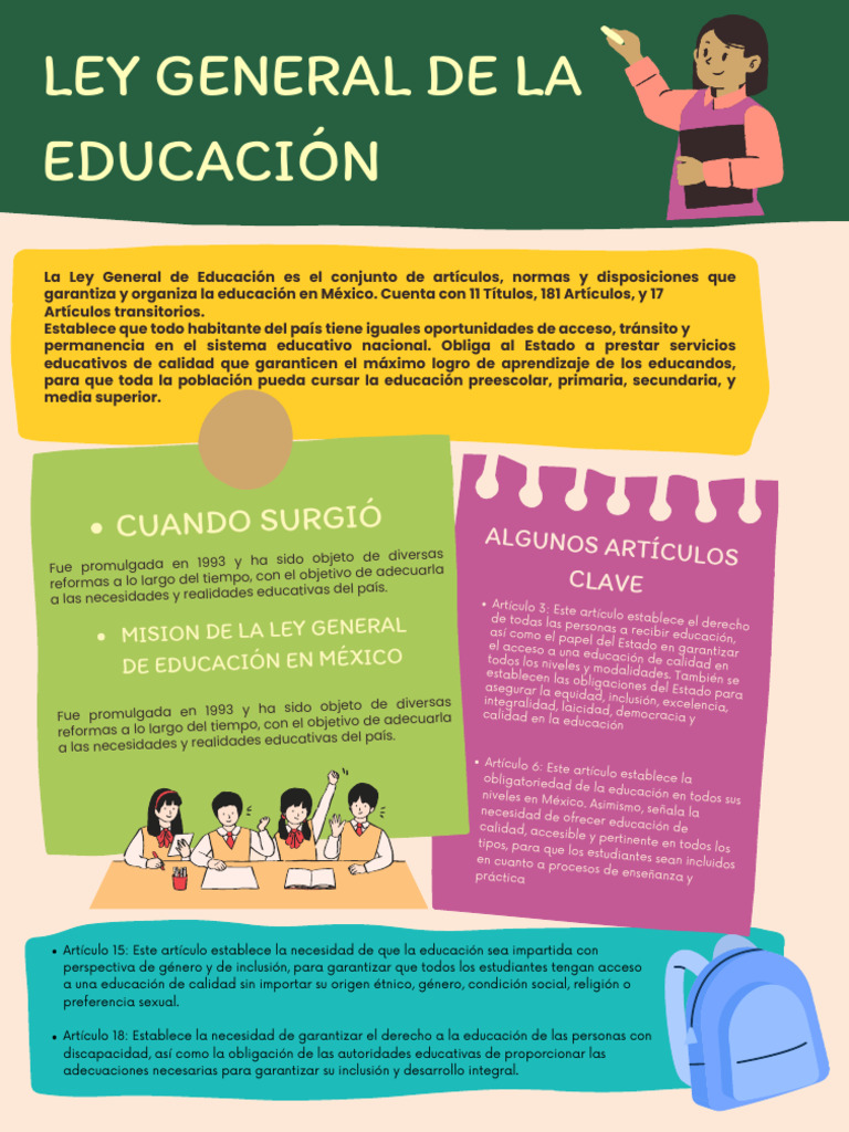 Colorido Ilustrado Información Póster.pdf | PDF | Inclusión (Educación)