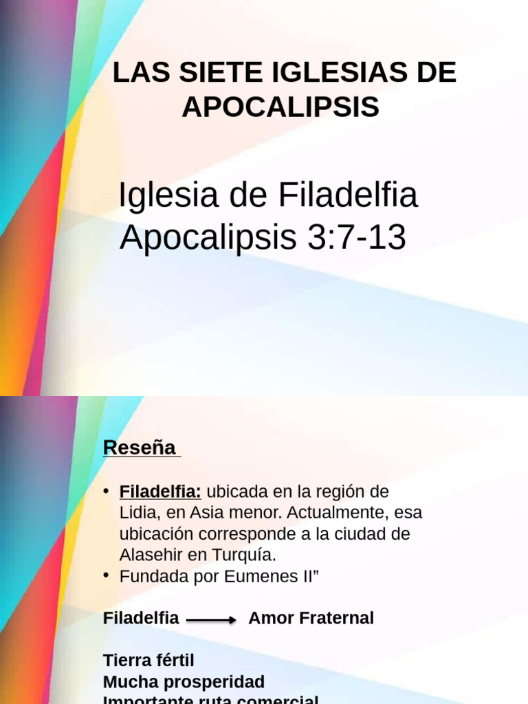Nueva Iglesia de Filadelfia | PDF | Cristo (título) | Libro de revelación