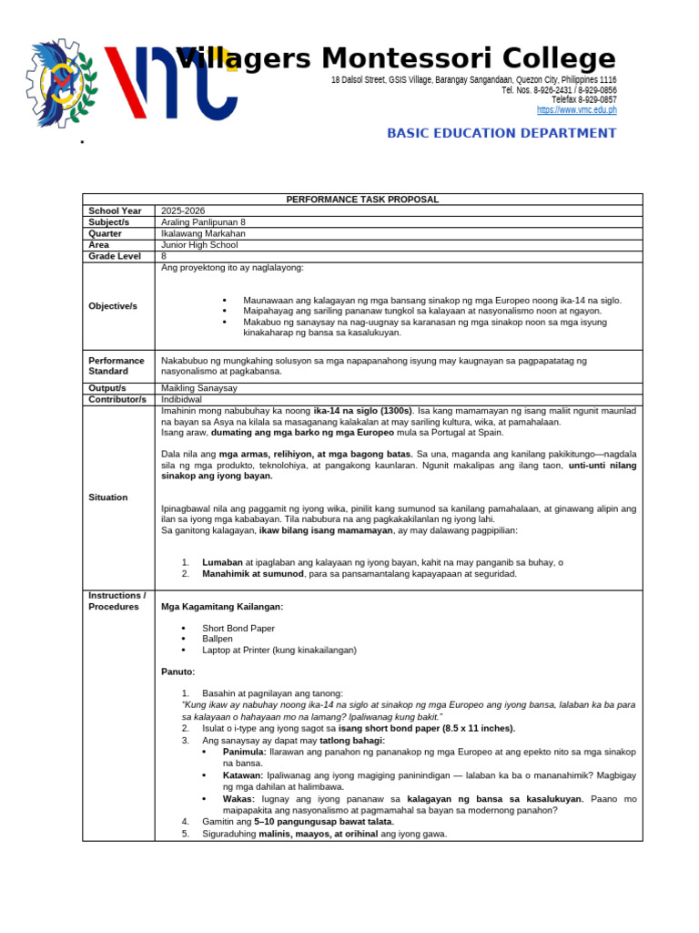 PETA AP 8 2nd Quarter 2 | PDF