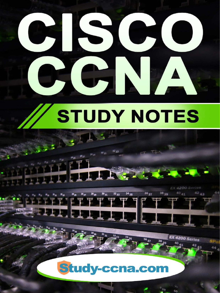 CCNA 200-301 Study Notes v1.3 | PDF | Computer Network | I Pv6