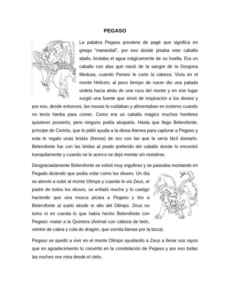 El Mito de Pegaso | PDF