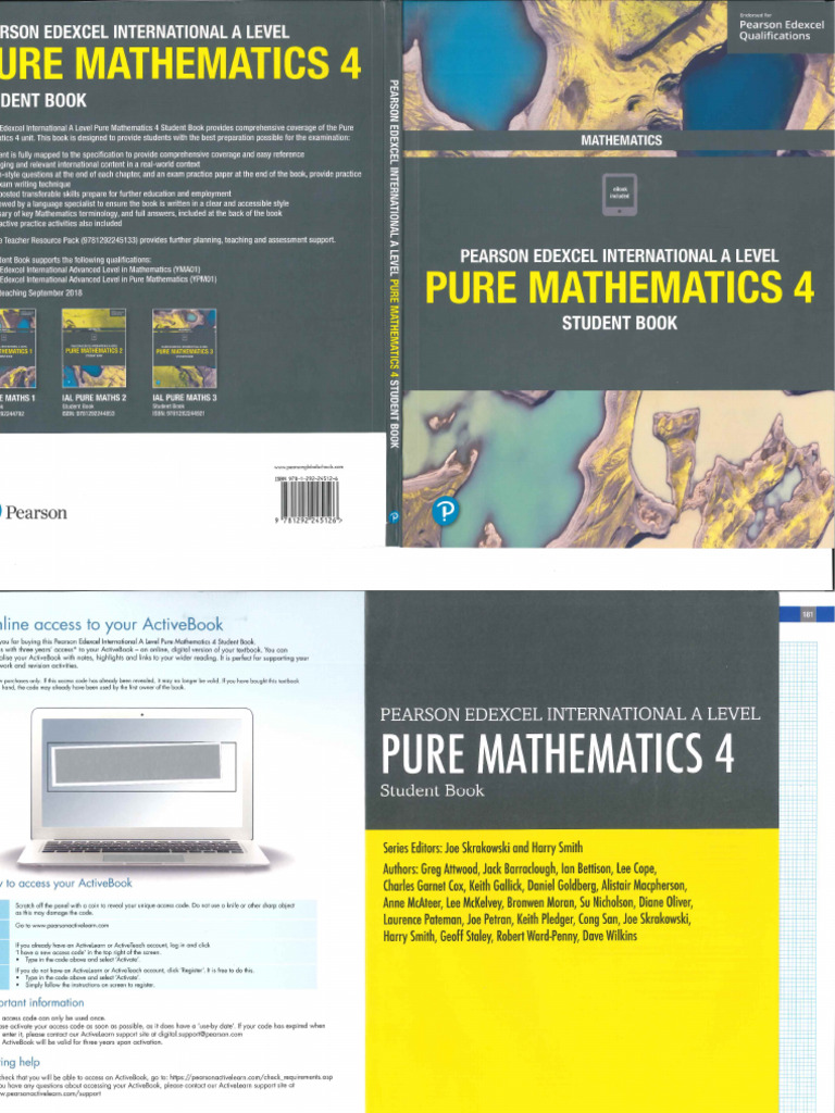Edexcel IAL Pure Math SB4 | PDF