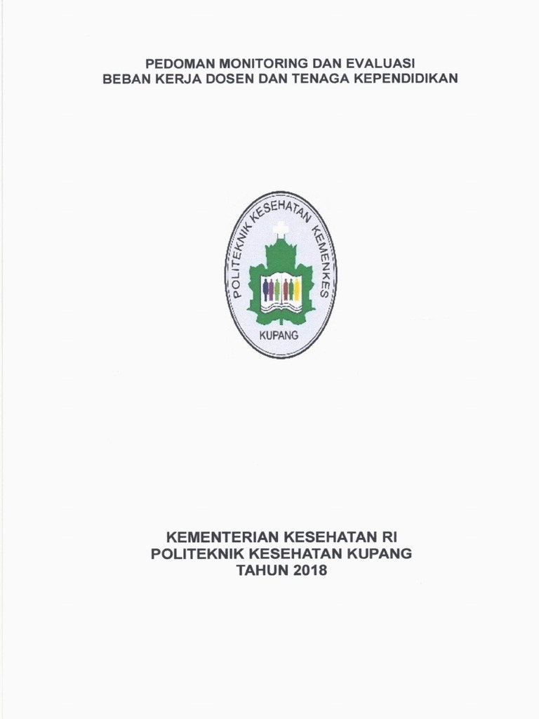 Pedoman Monev Beban Kerja Dosen Dan Tendik 2018 | PDF