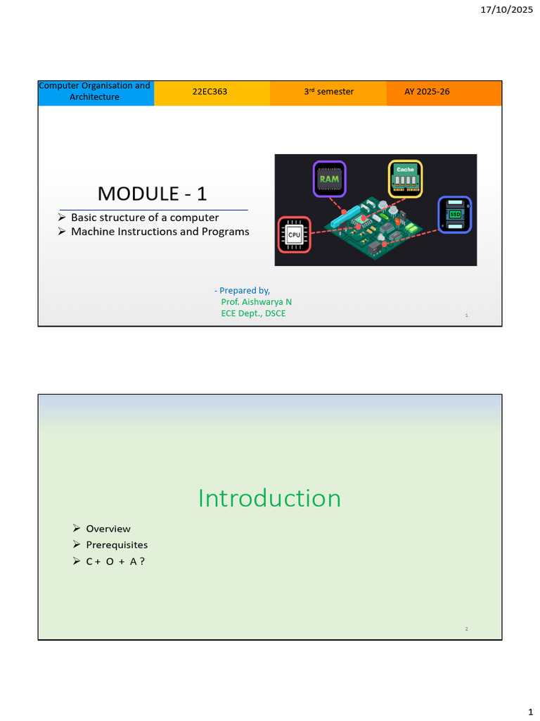 M1 Coa | PDF | Central Processing Unit | Multi Core Processor