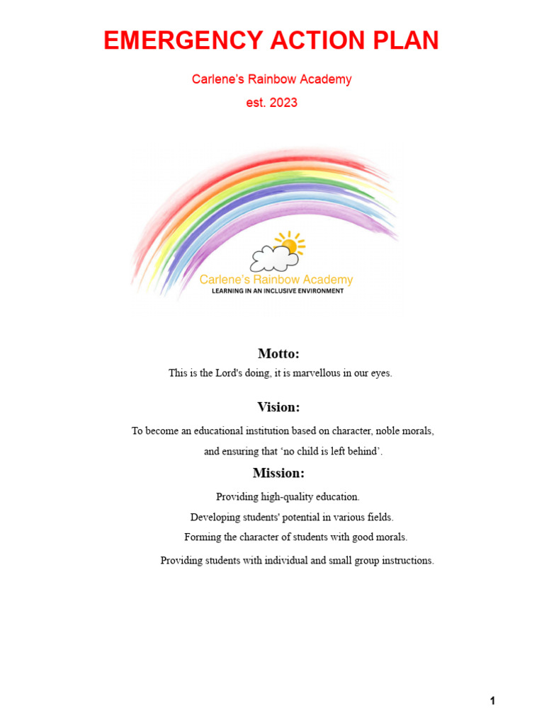 Emergency Action Plan TEMPLATE_revised_8!31!16 (1) | PDF | Emergency ...