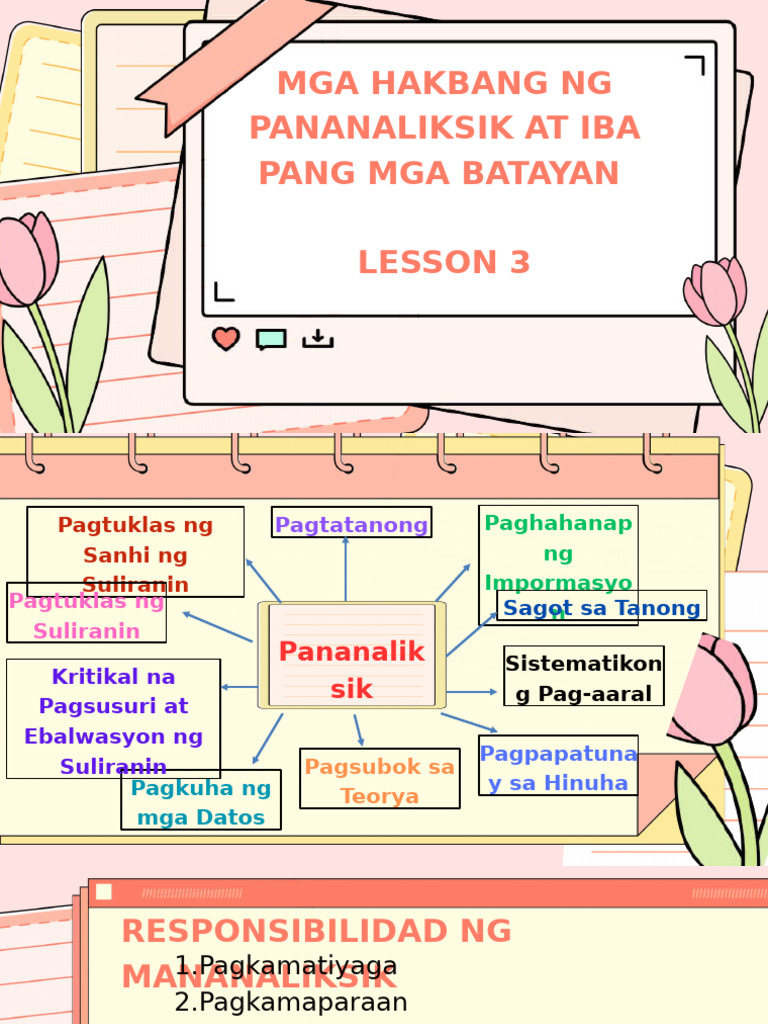 Mga Hakbang NG Pananaliksik | PDF
