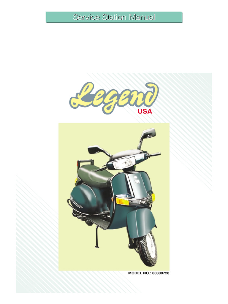 Manual de Taller Moto Bajaj Legend | PDF | Brake | Throttle