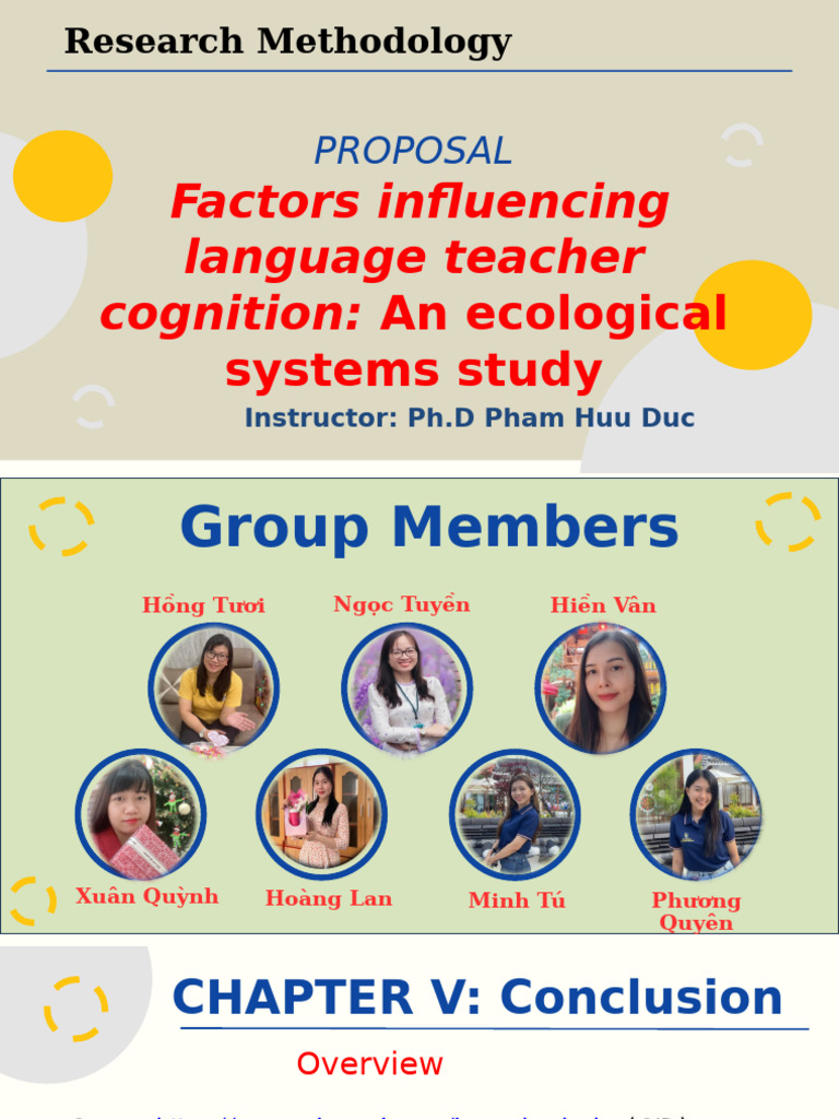Research Methodology - Group 5 | PDF | Learning | Teachers