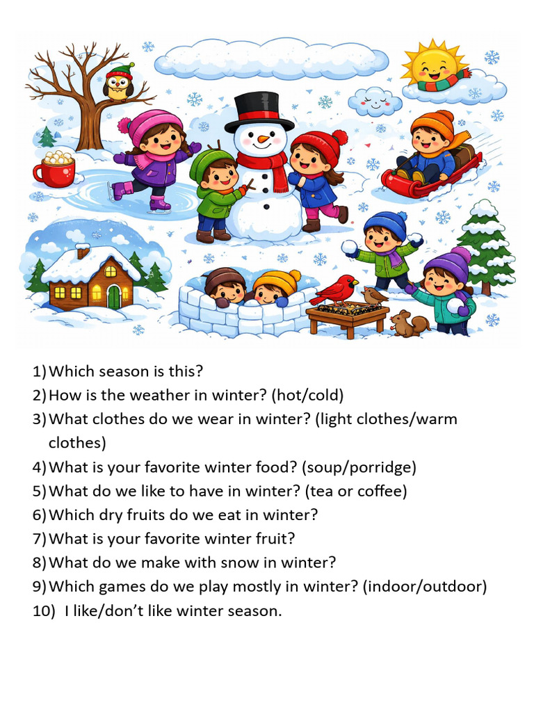 Winter Season | PDF