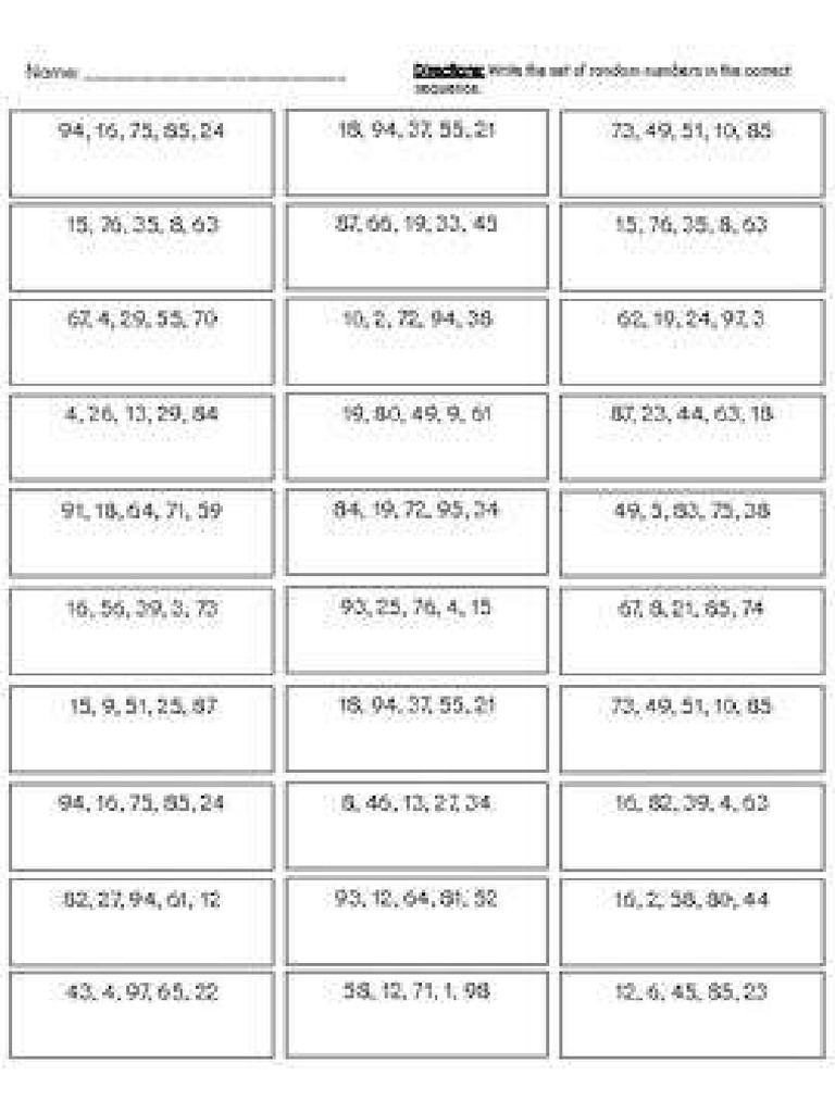 Math Grade 7 Worksheet | PDF