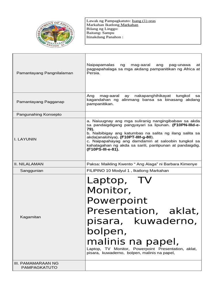 Ang Alaga Maikling Kwento1 | PDF