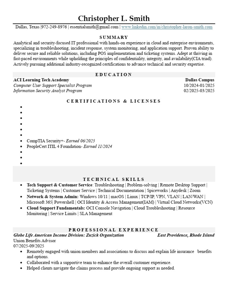 RESUME’25 | PDF | Cloud Computing | Computer Security