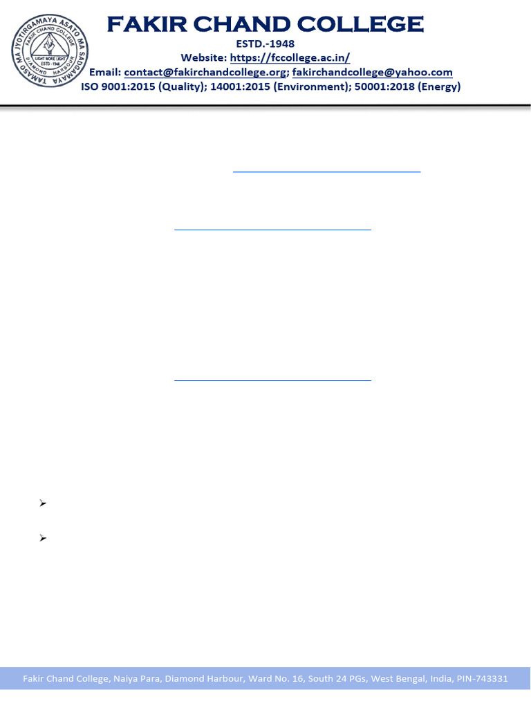 19-10-2024_CU Registration Notice 2024-25 (1) | PDF | Computing