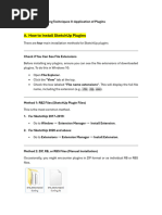 LibFredo6 Library Installation Guide | PDF | Sketch Up | Library ...