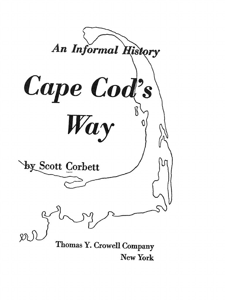 An Informal History Cape Cod (1955) | PDF | Plymouth Colony ...