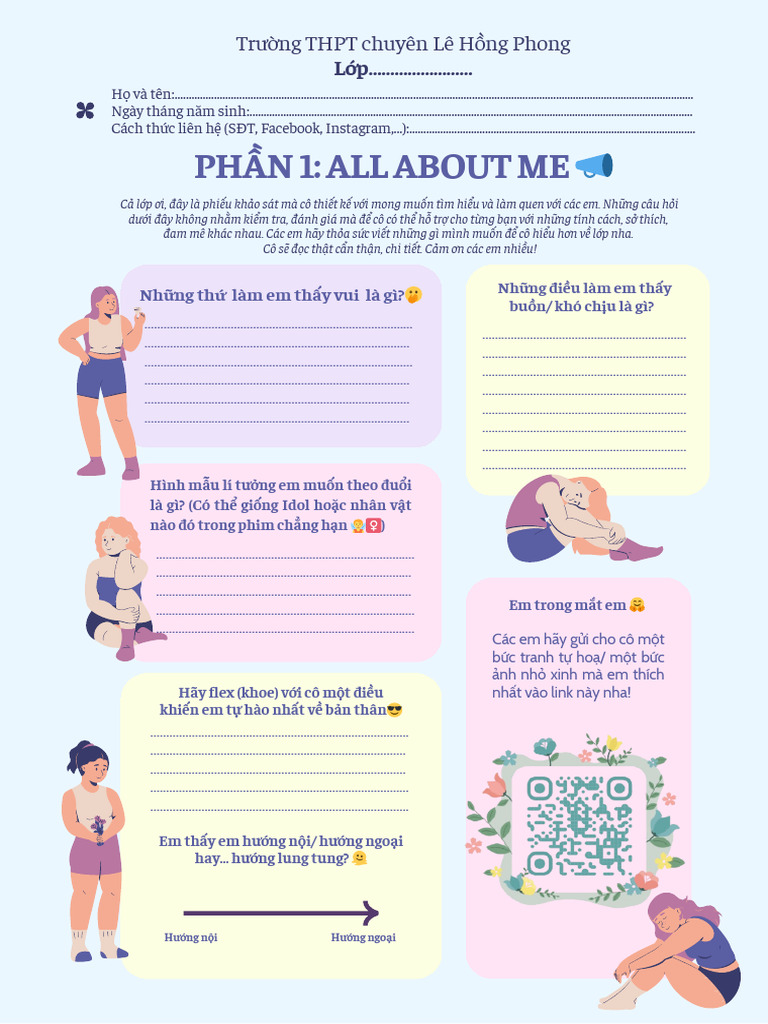 Poster Thông tin Giáo dục Xanh dương Hồng Xanh lá nhạt Phong cách Chuyên nghiệp Thân thiện | PDF