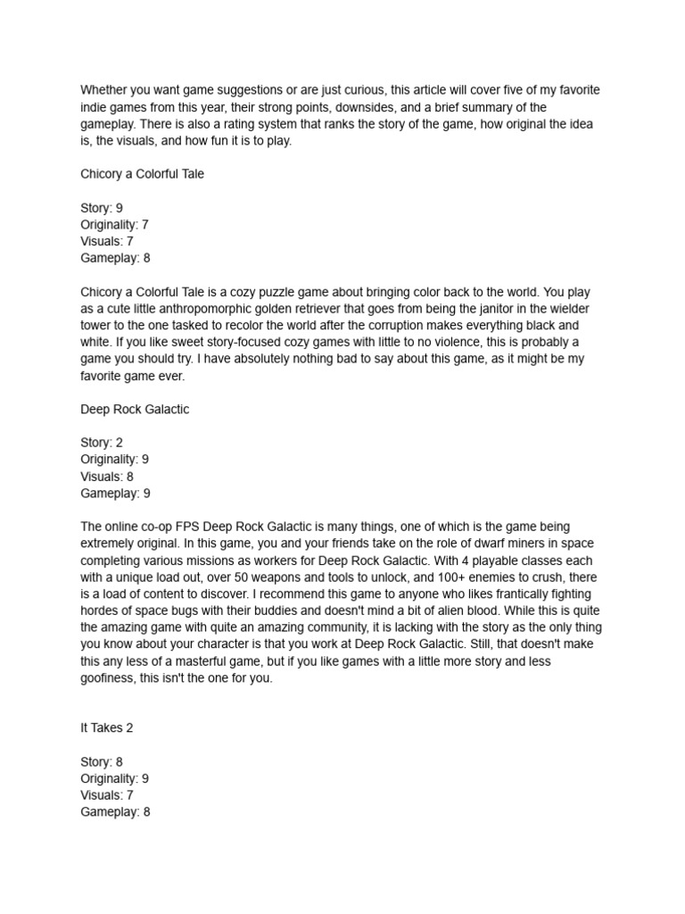 Game Reviews | PDF | Video Games | Gaming