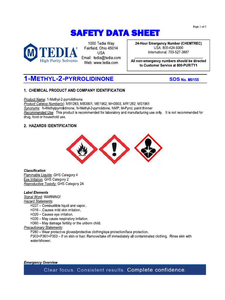NMP-MSDS | PDF