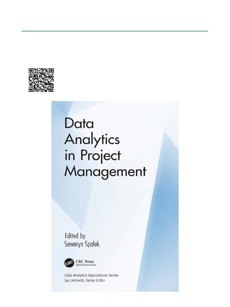 Data Analytics in Project Management 1st Edition ISBN 9781032605142, 1032605146 Illustrated ...