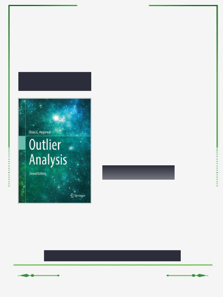 Outlier Analysis 2nd Edition Charu C. Aggarwal (Auth.) eBook reference pdf eBook | PDF | Time ...
