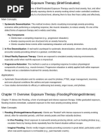 Flooding vs. Systematic Desensitization | PDF | Phobia | Fear