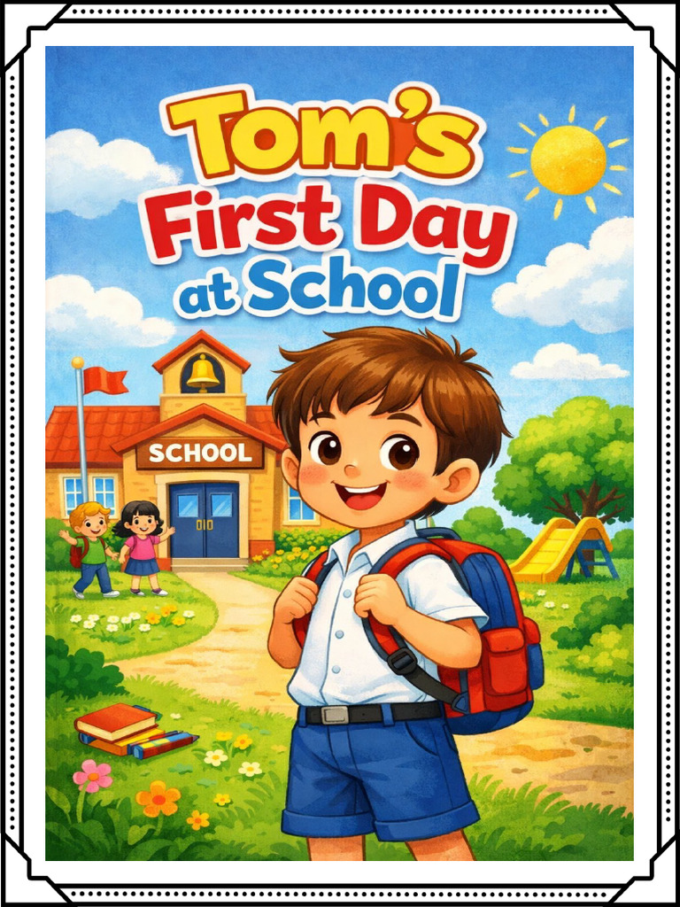 Tom's First Day at School | PDF