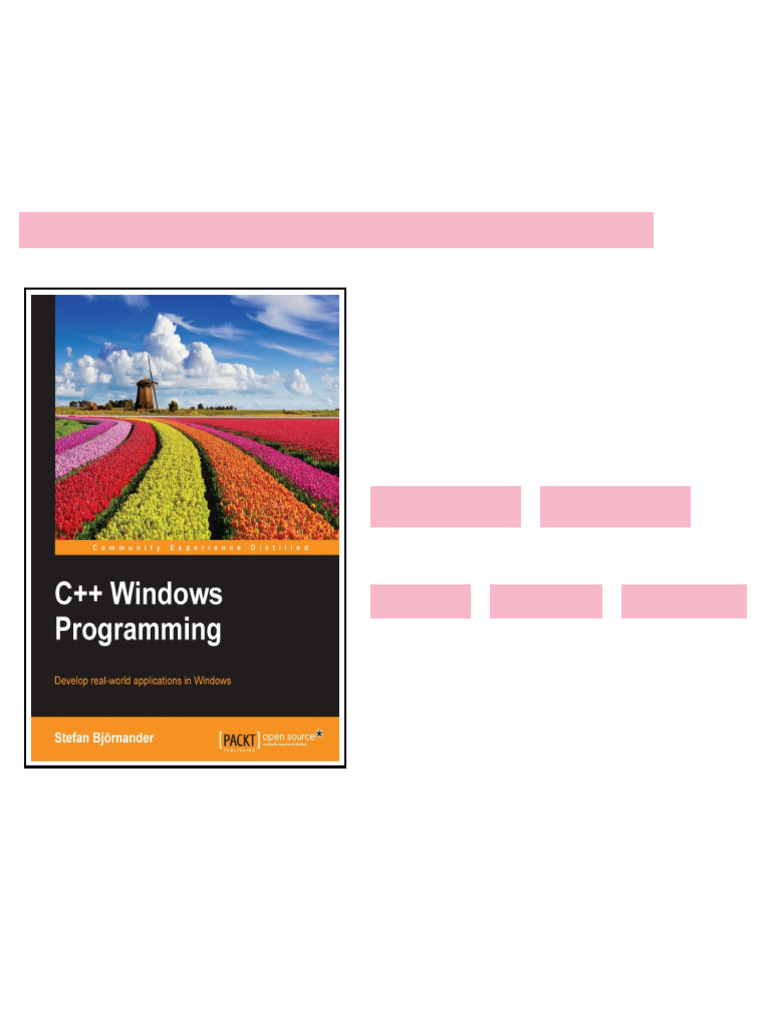 Cplusplus Windows Programming 1786464225 available any format | PDF