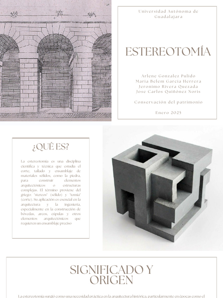 Presentación Historia Aesthetic Beige Pastel.pdf | PDF | Bóveda (Arquitectura) | Hazme