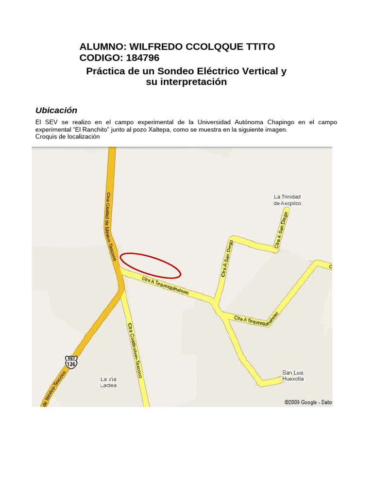 sondeo vertical | PDF | Electricidad | Ciencias fisicas