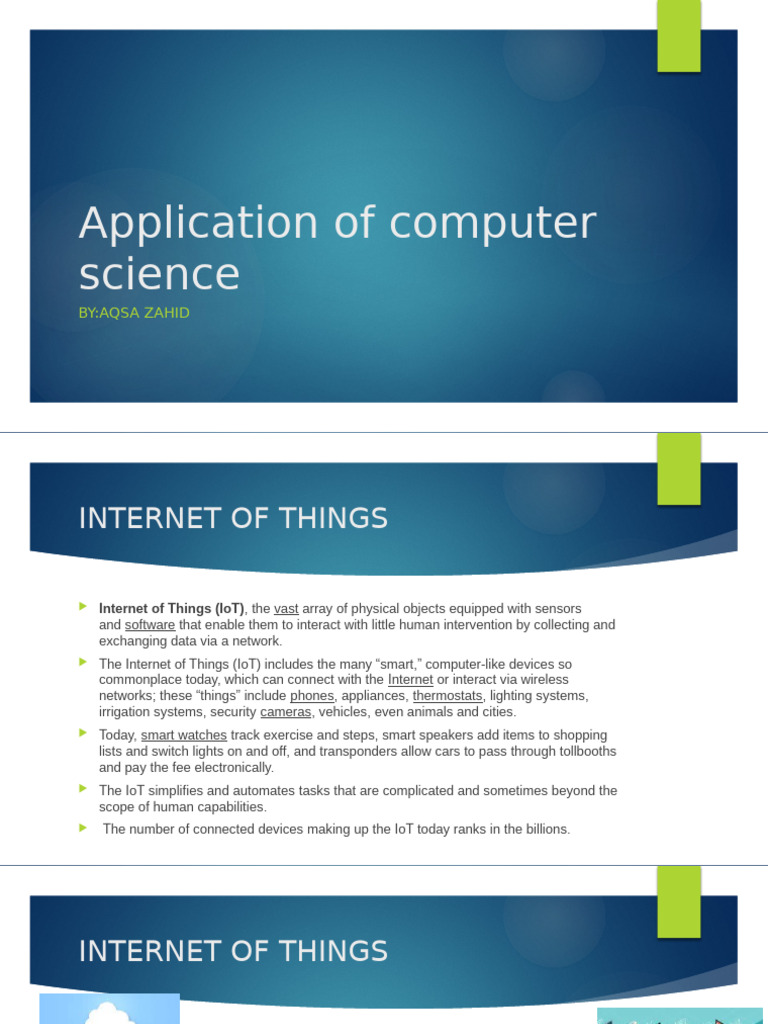 Application of Computer(Chapter5) | PDF | Cloud Computing | Internet Of ...