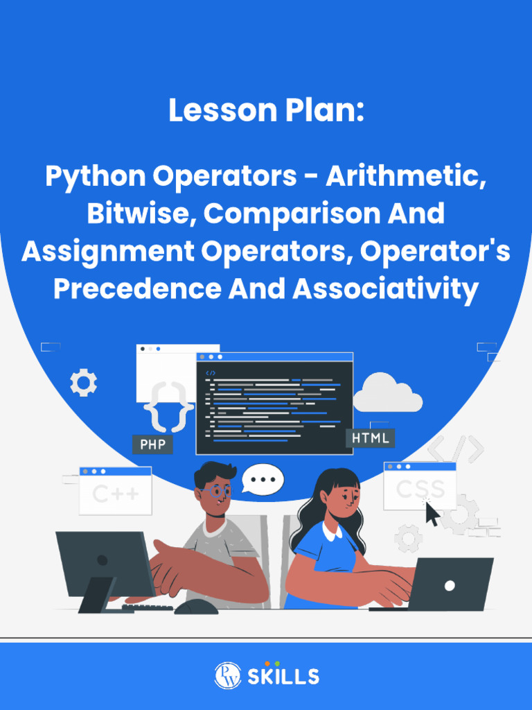 Python Operators Arithmetic Bitwise Comparison and Assignment Operators Operators Precede | PDF ...