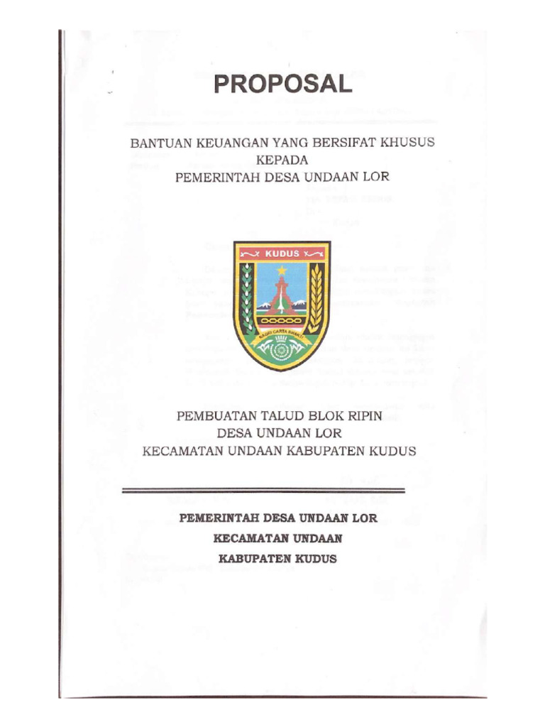 PROPOSAL Blok Ripin - Compressed | PDF