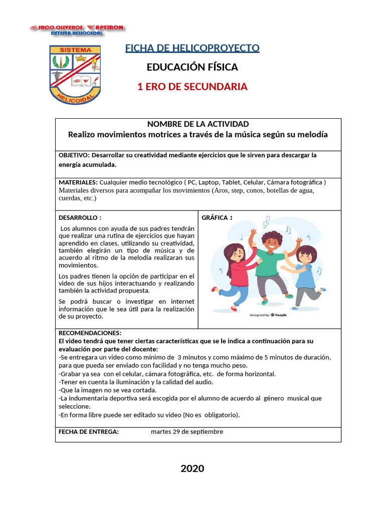 1°ro-FICHA INFORMATIVA HELICOPROYECTO-E.F. (2) | PDF