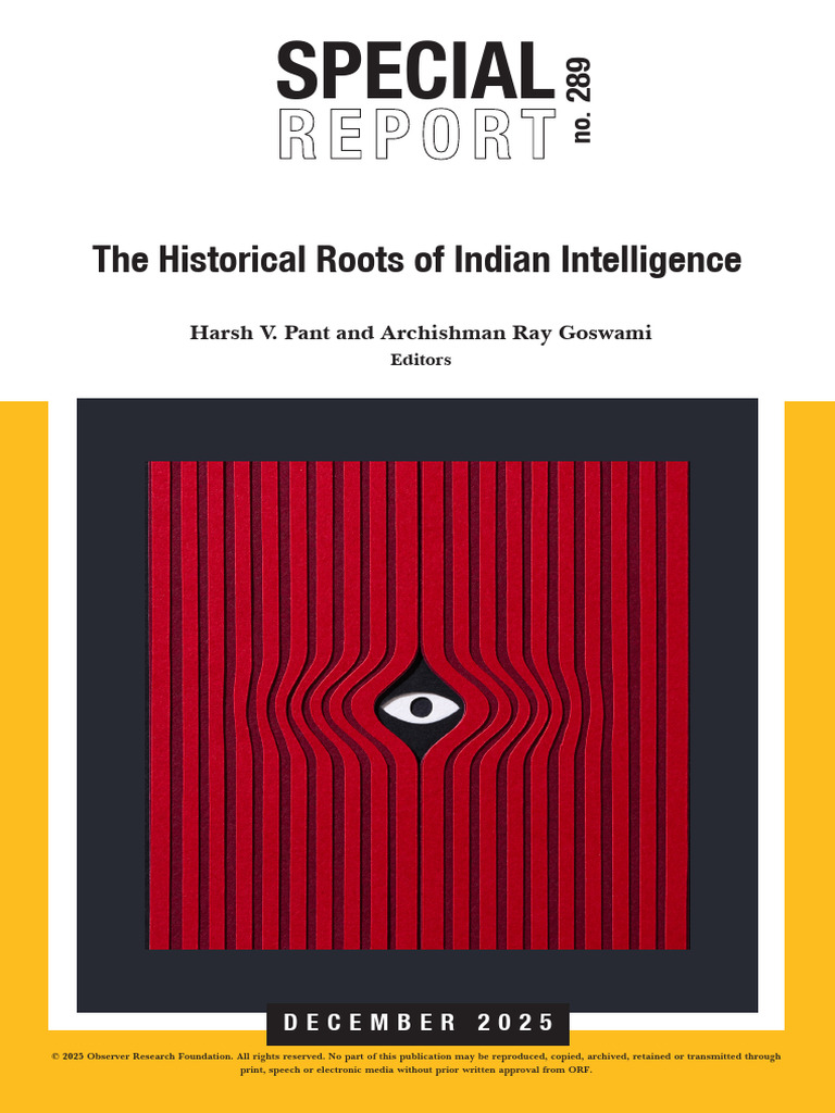 ORF - Historical Original of Surveillance in India | PDF