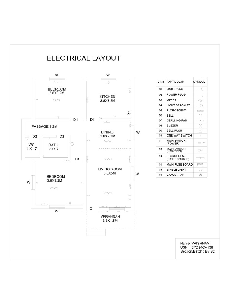 Electrical Supply Layout | PDF
