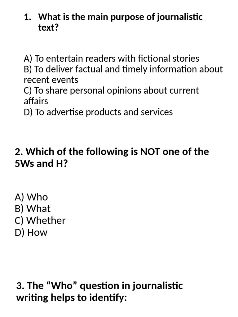 Essentials of Journalistic Writing | PDF | Ellipsis | Human Communication