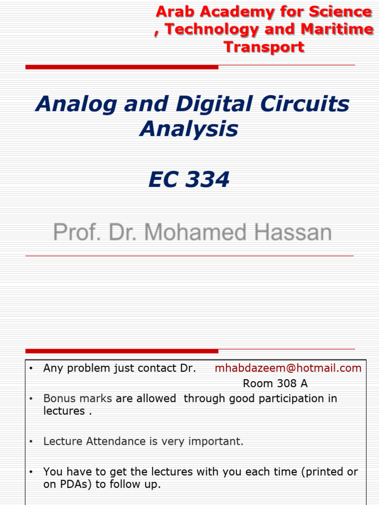 352_32115_EC334_2014_1__1_1_EC334.Lecture.1 | PDF | Electric Power | Electric Current