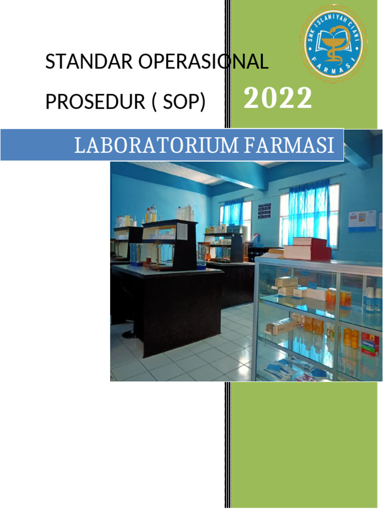 Sop Lab Farmasi | PDF