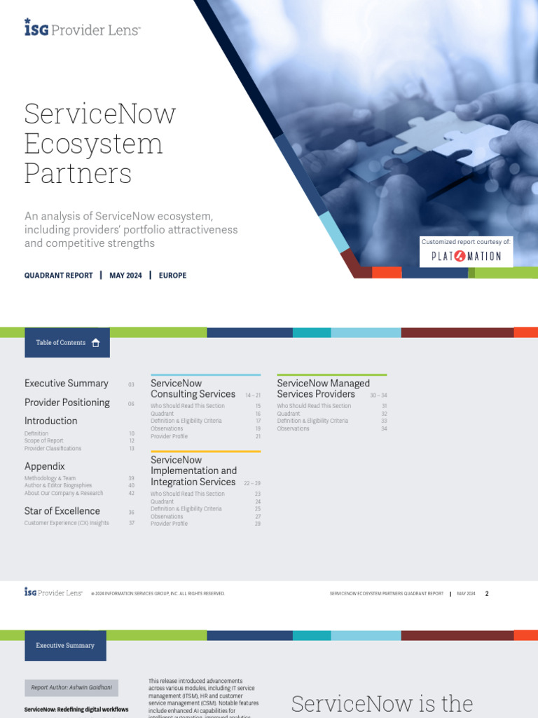 ServiceNow Ecosystem Partners Europe Customize Full Length | PDF ...
